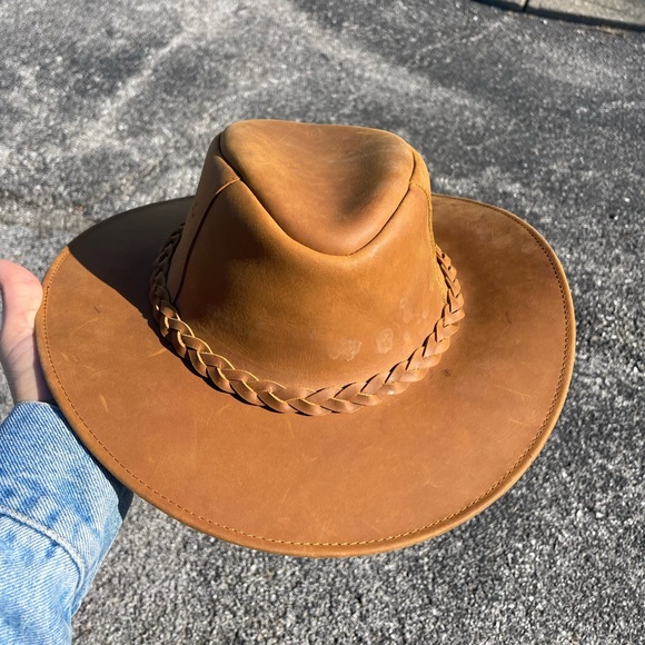Accessories | Leather Hat | Poshmark